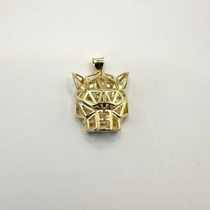 18k Solid Gold 3D Animal Face Pendant Only - Etsy