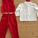 Baby Boy Red Suit Set, Red 4 Pieces Boys Set, Toddler Formal Outfit ...