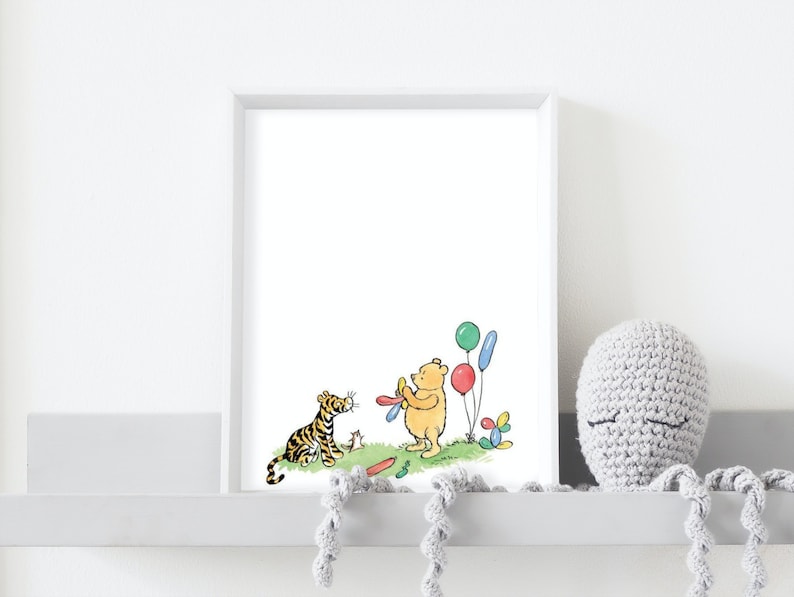 Winnie the Pooh Classic Printable Download Instant - Etsy