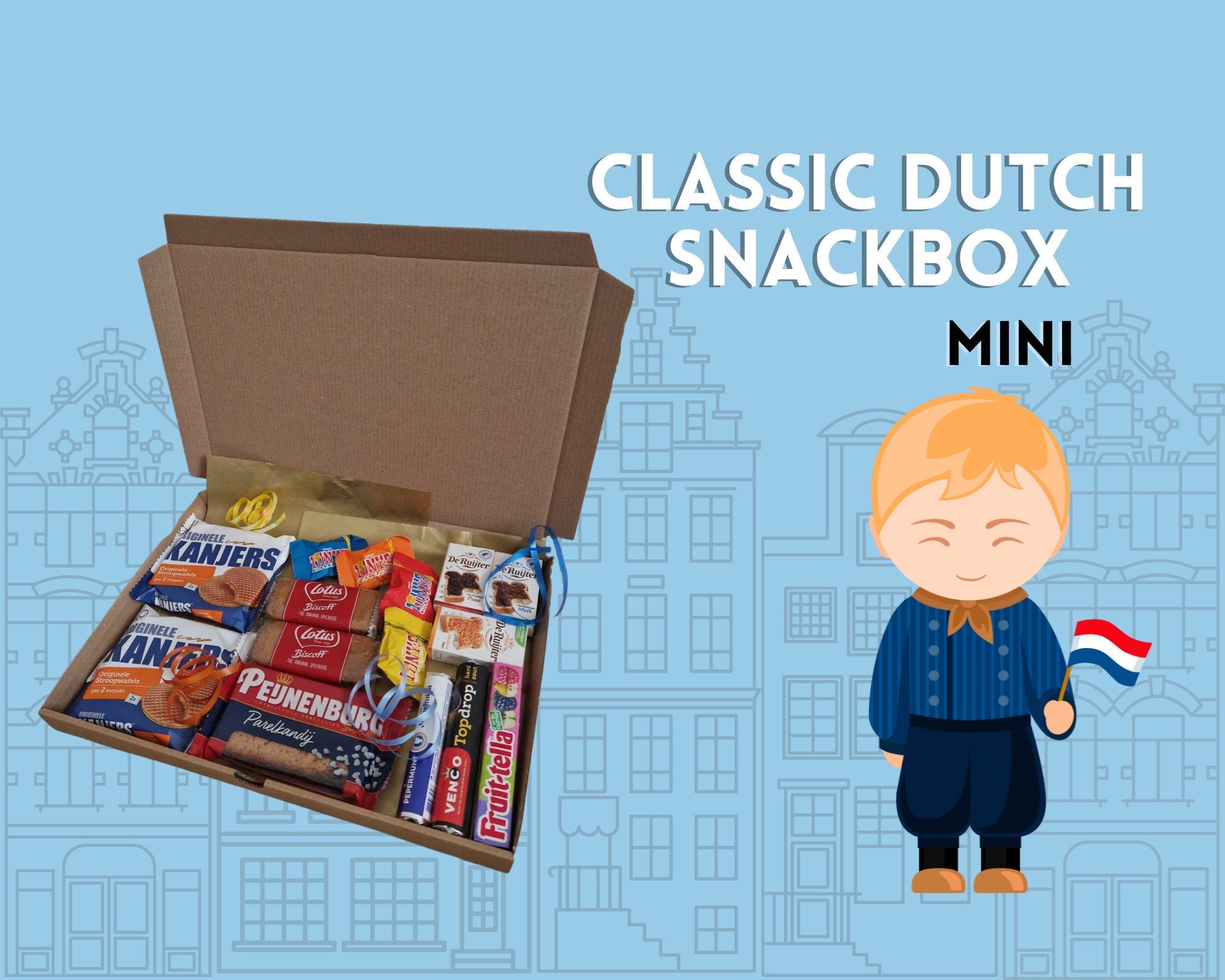 Classic Dutch Snackbox mini - Etsy