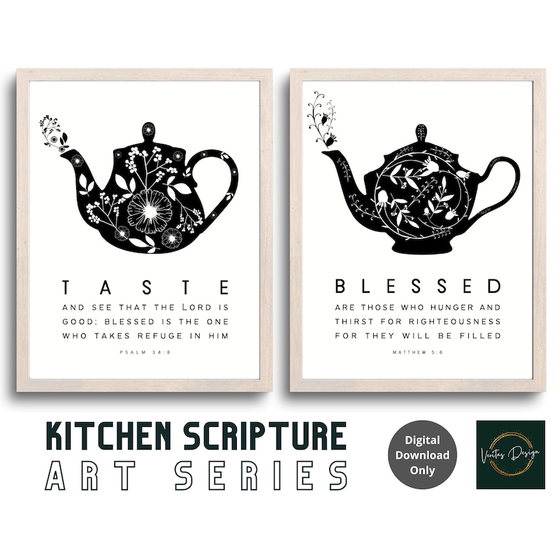 Kitchen Scripture - Etsy