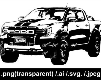 Ford Ranger Clip Art - Etsy