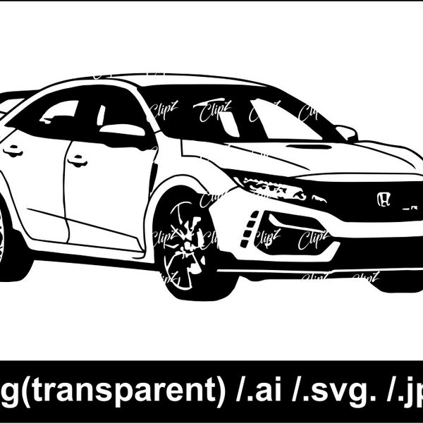 Civic Type R Svg - Etsy