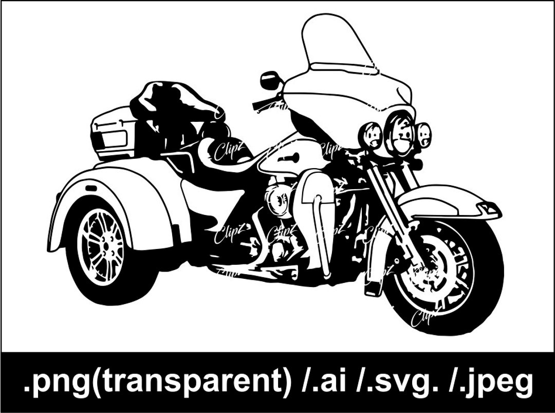 Harley Davidson Trike - Etsy