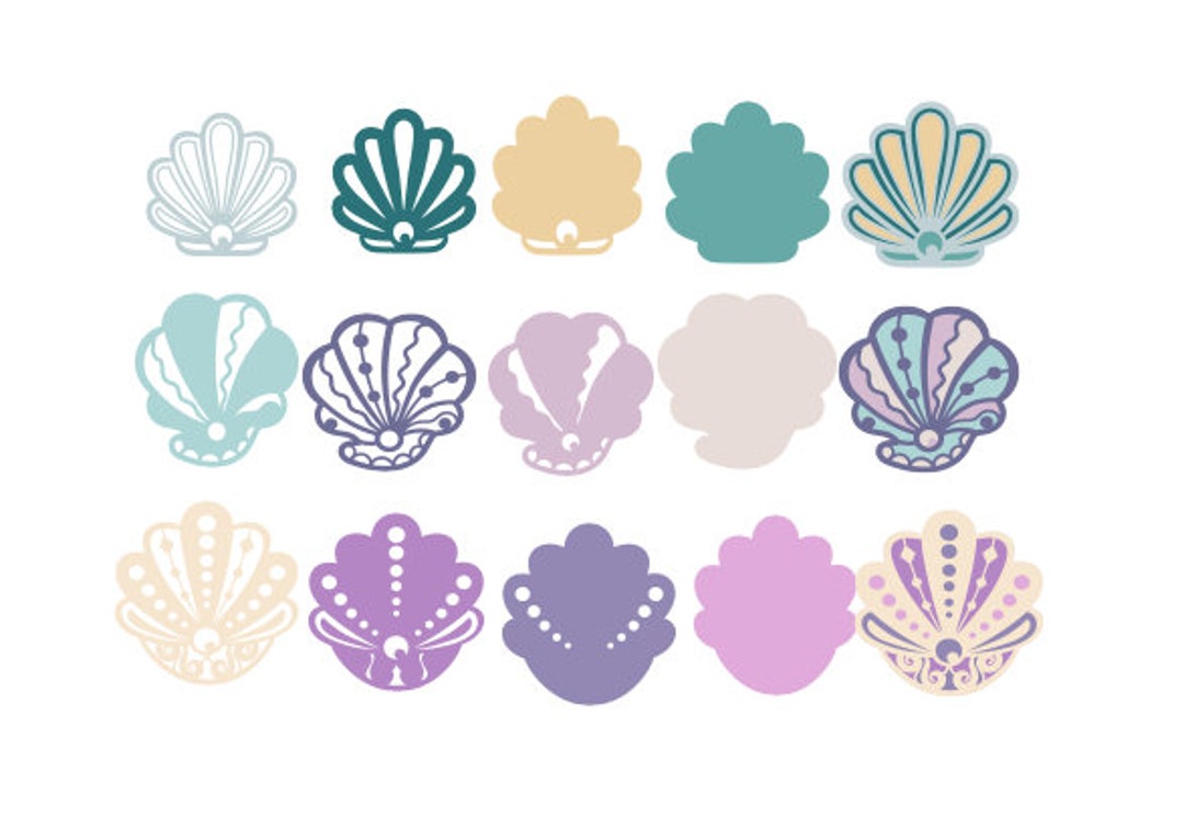 Multi Layer Shells, Svg and Png Files, Cricut and Cutting Machines ...