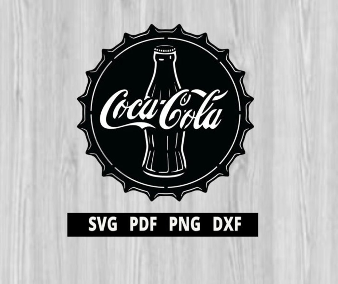 Coke SVG Bottle Cap Digital Download File Great for Cricut. - Etsy