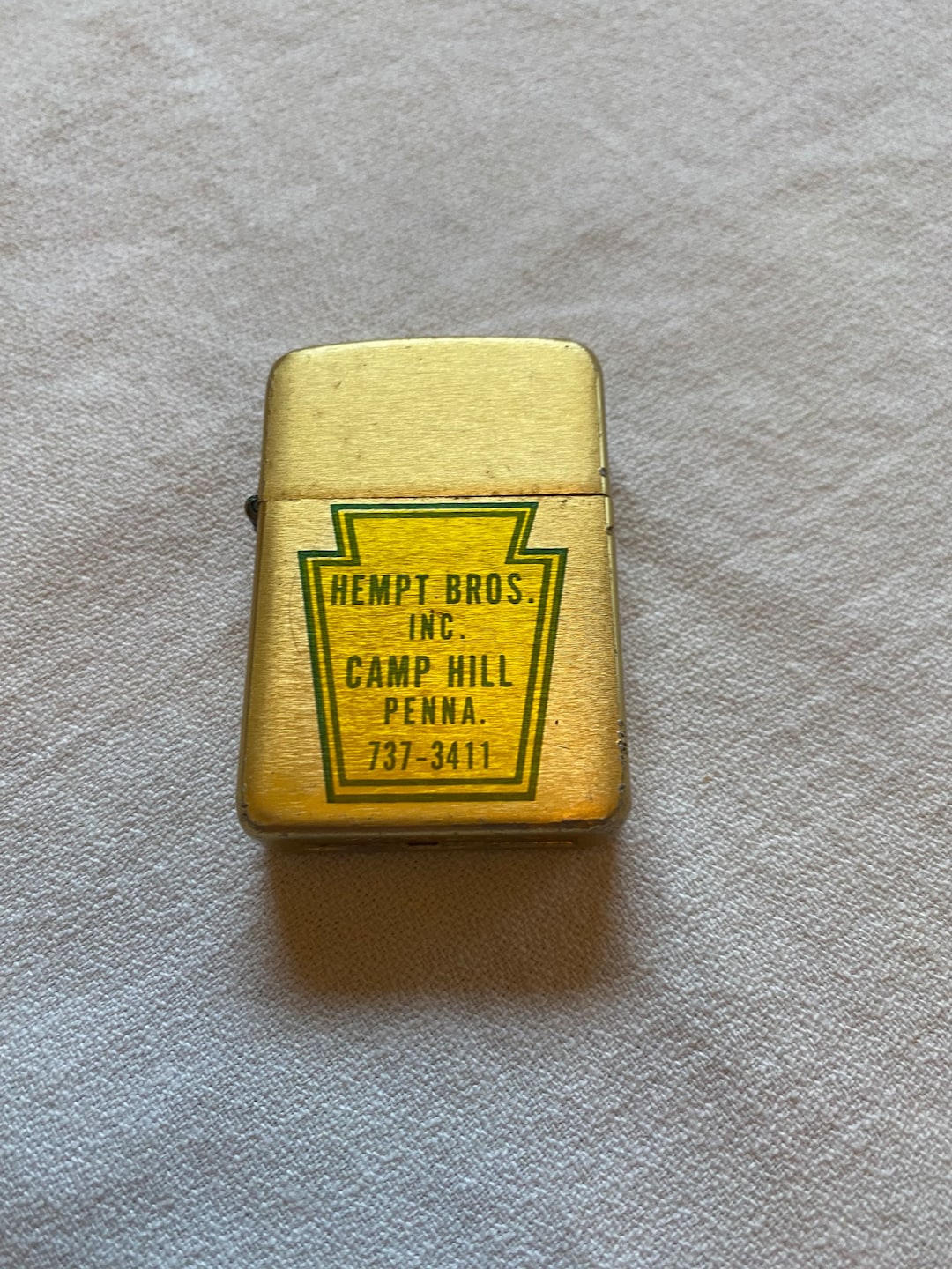 Park Lighter Advertising Hempt Brothers Camp Hill, Pa. - Etsy