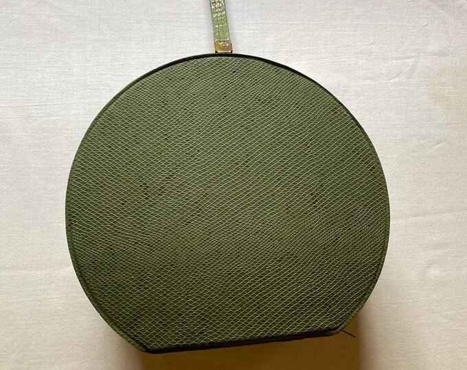 Vintage Train Case 1970s Green Makeup Case Mcm Accessories - Etsy