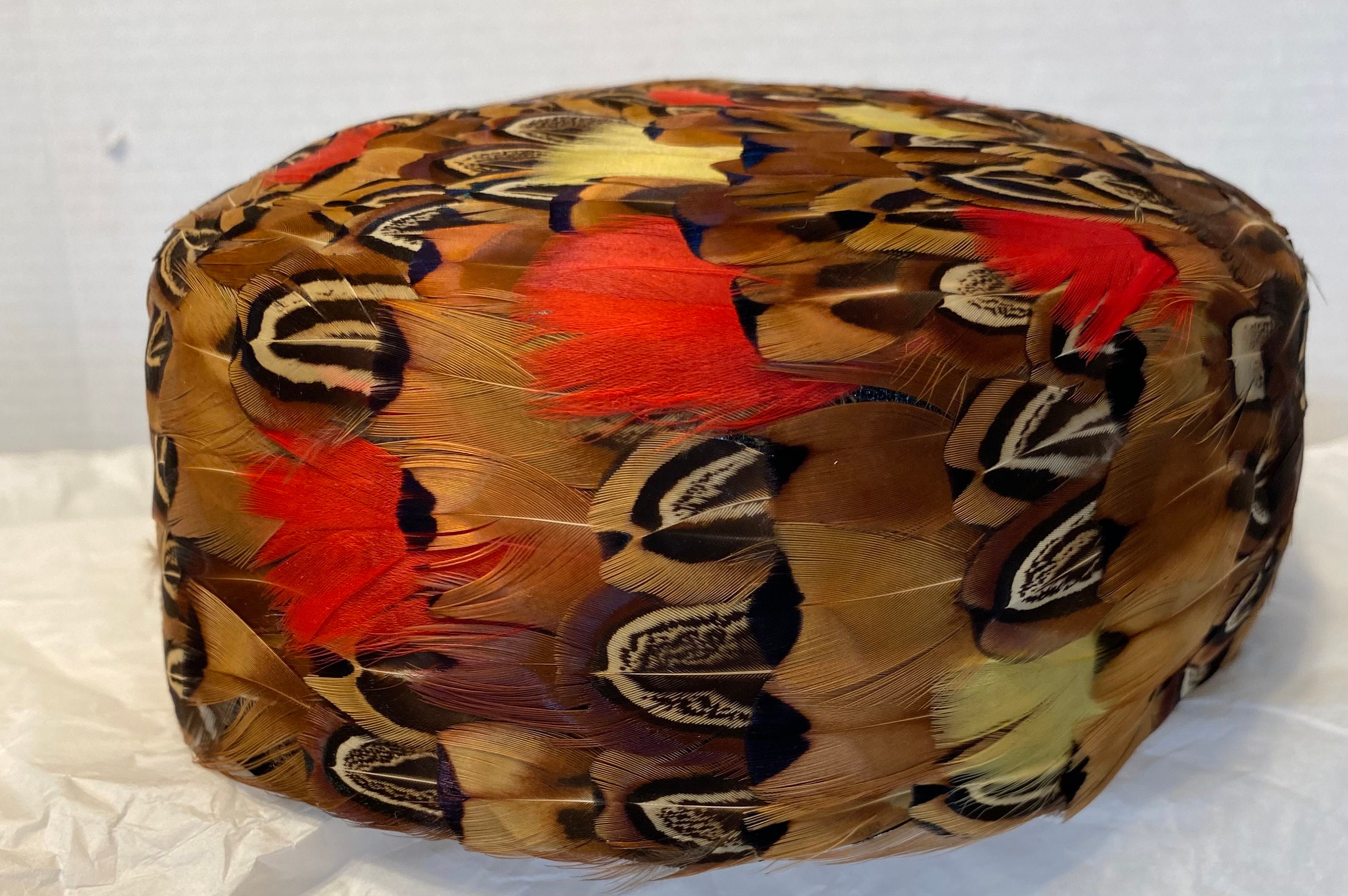 Vintage Giovanni Ostrich Feather Hat Made in Florence Italy - Etsy