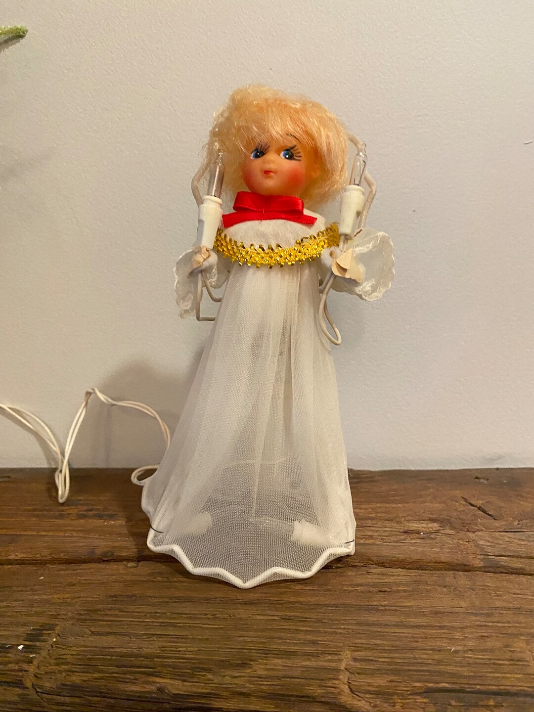 Vintage Angel Christmas Tree Topper Mcm Christmas - Etsy