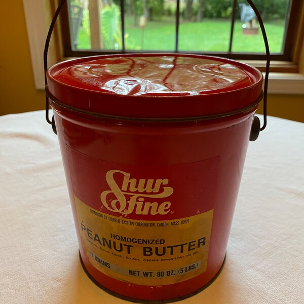Peanut Butter Tin - Etsy