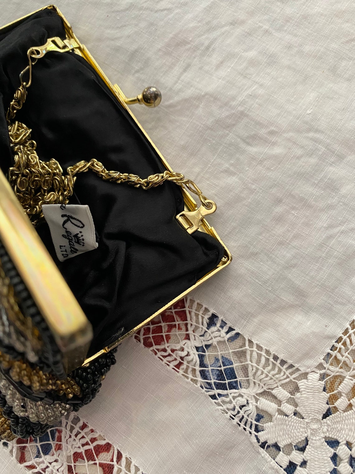 La Regale Clutch Purse/vintage Party Accessories/ Dress up Bag - Etsy