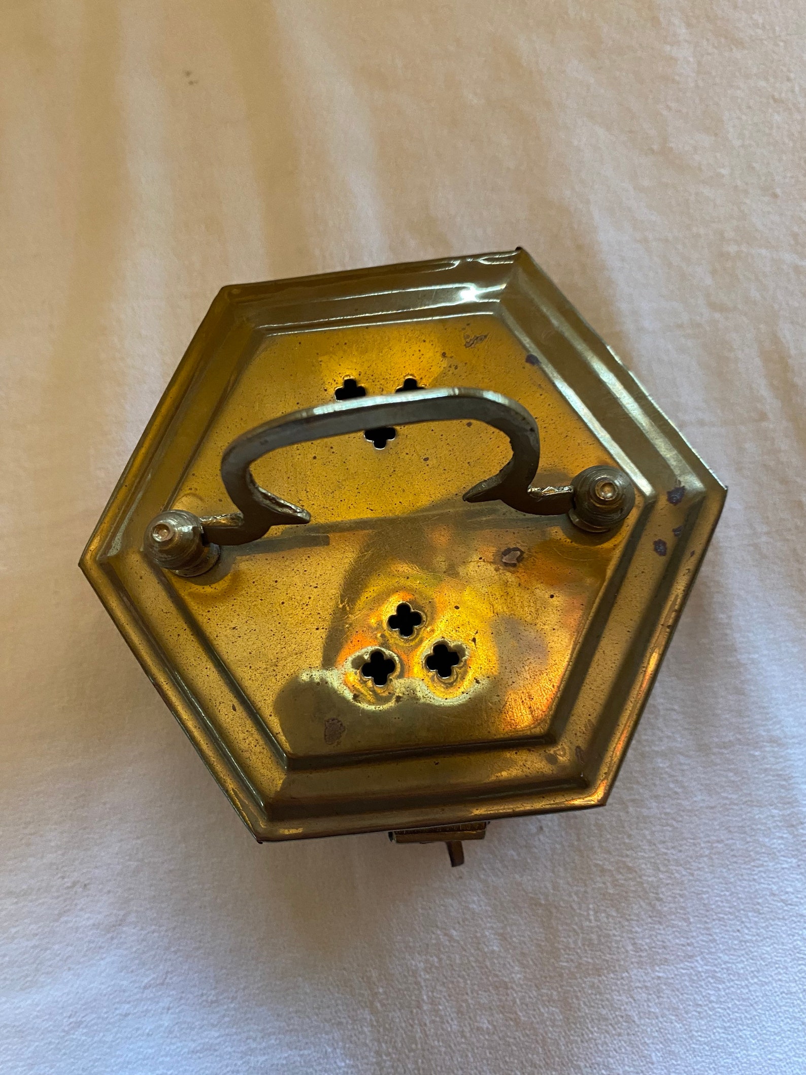 Vintage Octagon Brass Box 1970s Decor Boho Decor Made in India - Etsy