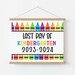 Last Day of Kindergarten Printable Sign Instant Download 2024 ...