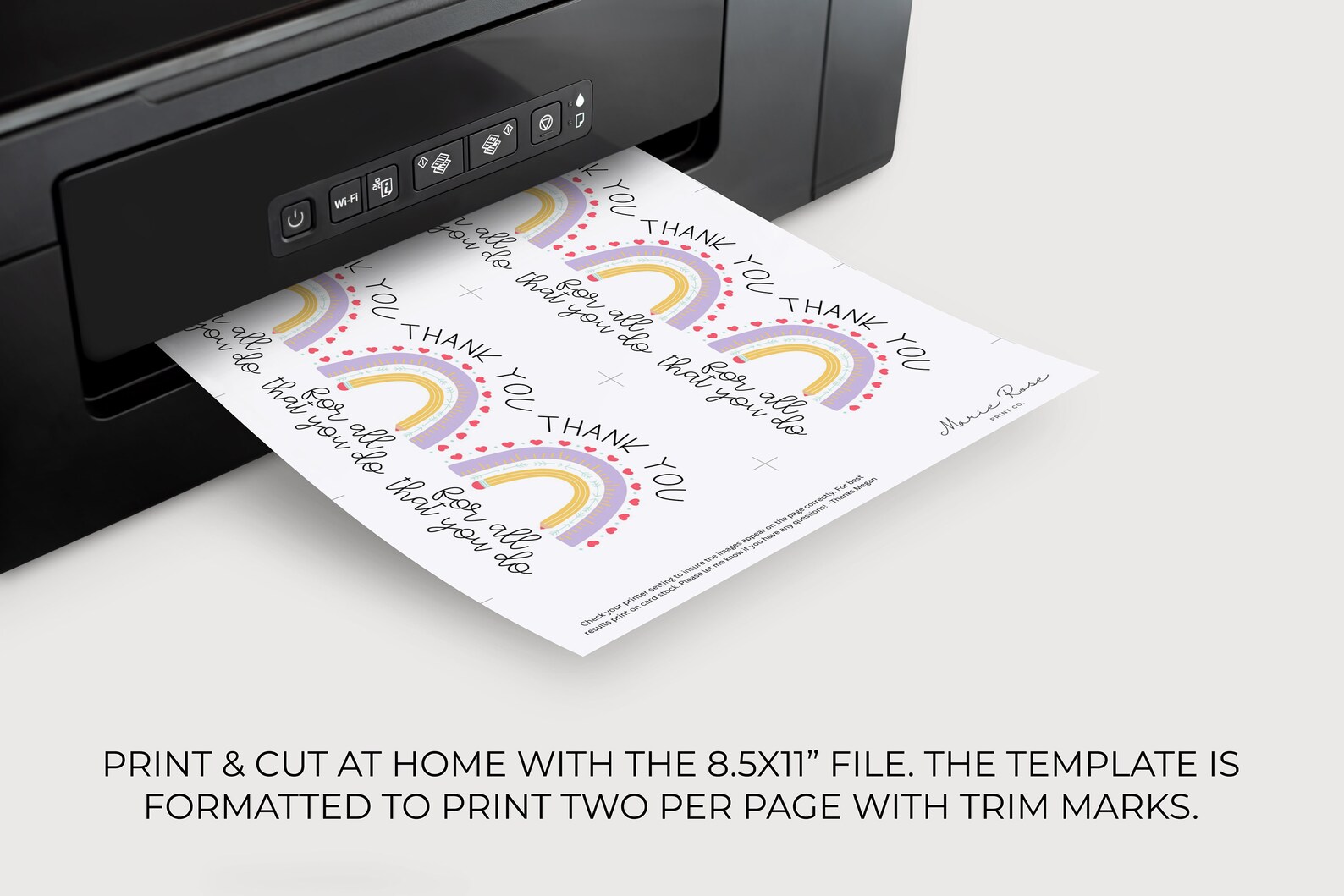 Teacher Thank You Gift Tag, Teacher End Year Gift, Teacher Appreciation ...