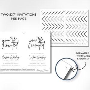 You're Invited Invitation Online Editable Template, Surprise Birthday ...