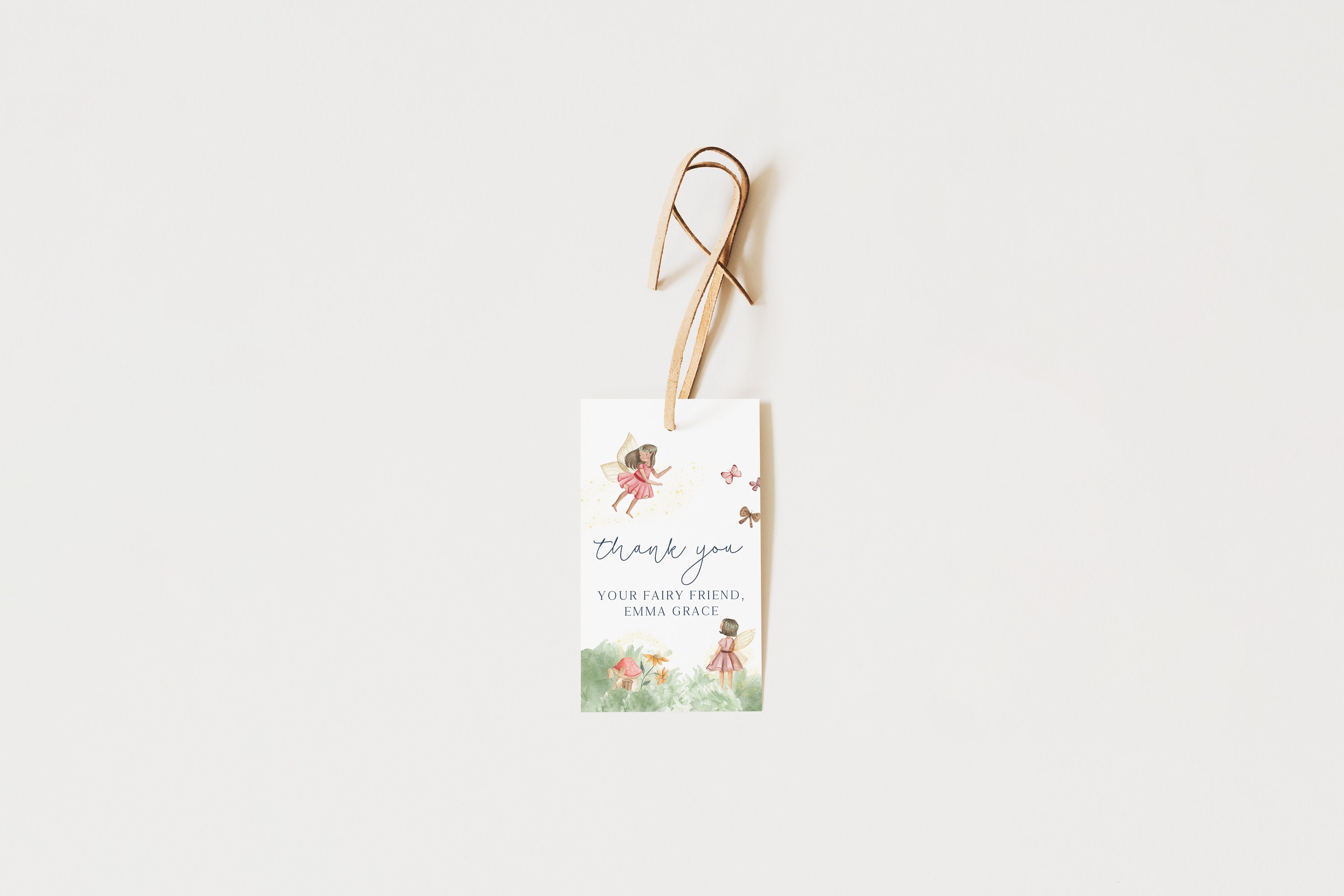 Fairy First Birthday Tags, Enchanting Fairy Theme, Fairy Garden Party ...