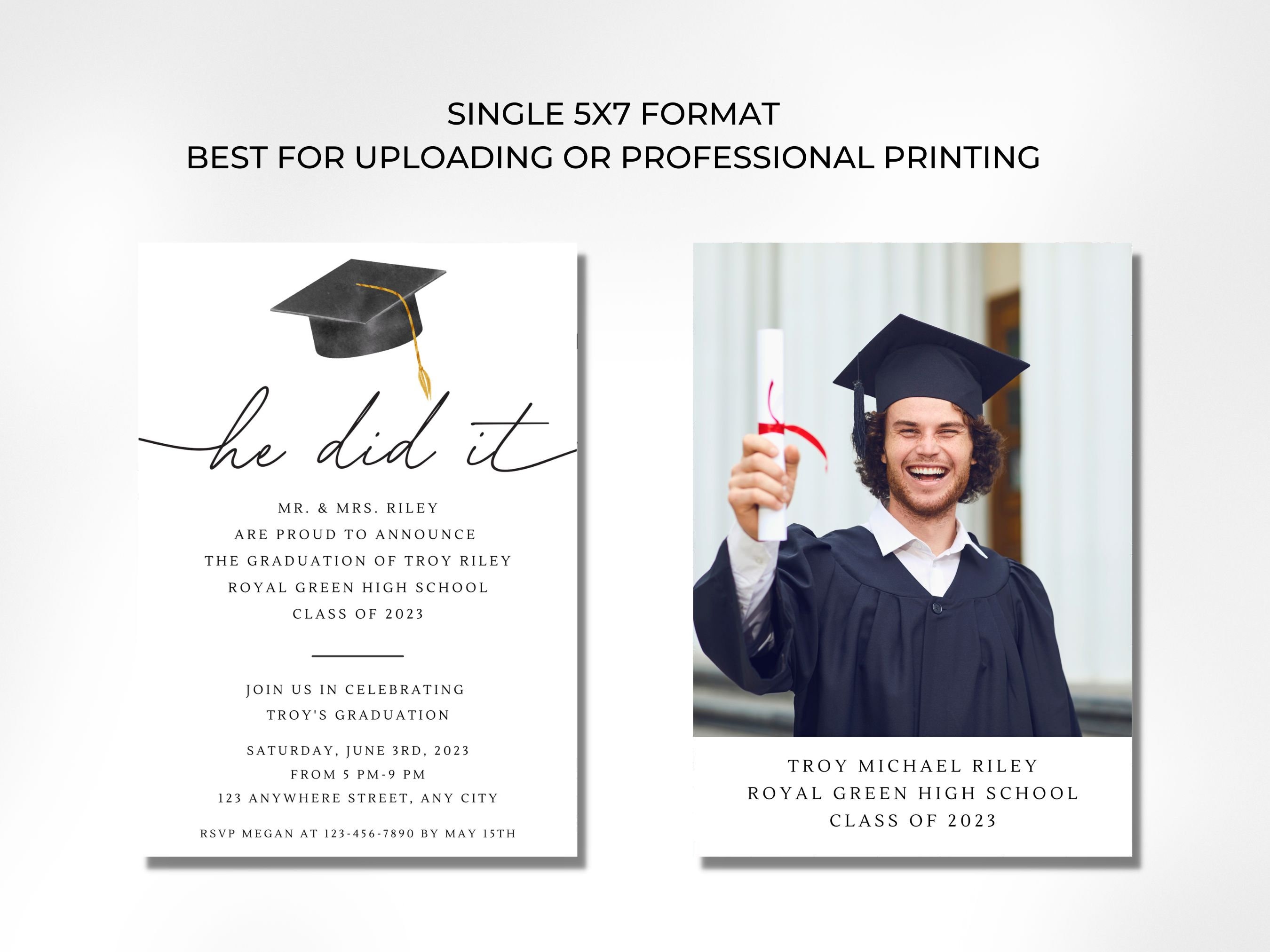 Graduation Announcement Graduation Announcement