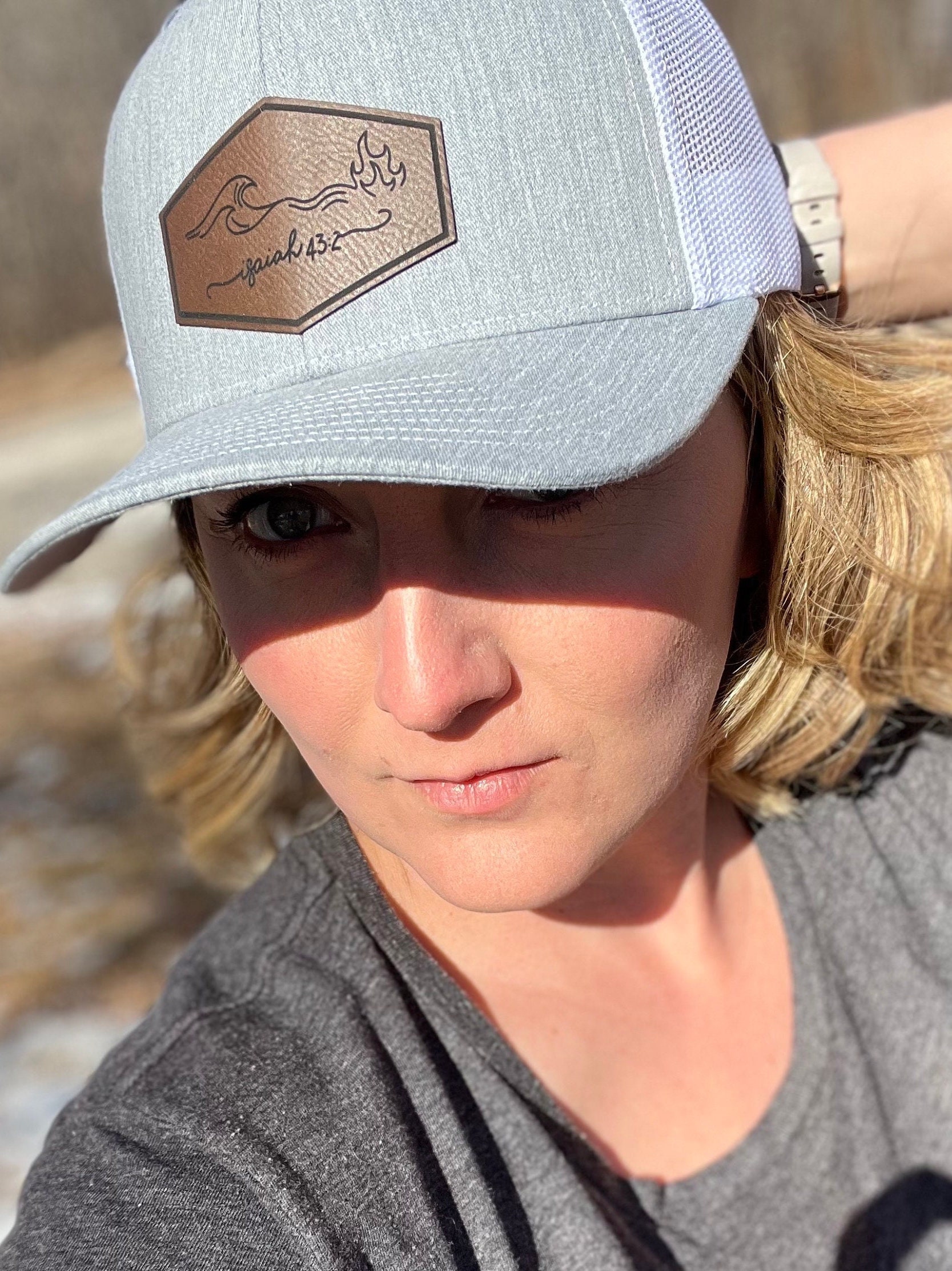 Bible Verse Hat, Isaiah 43 2, Inspirational Hats, Uplifting Apparel ...