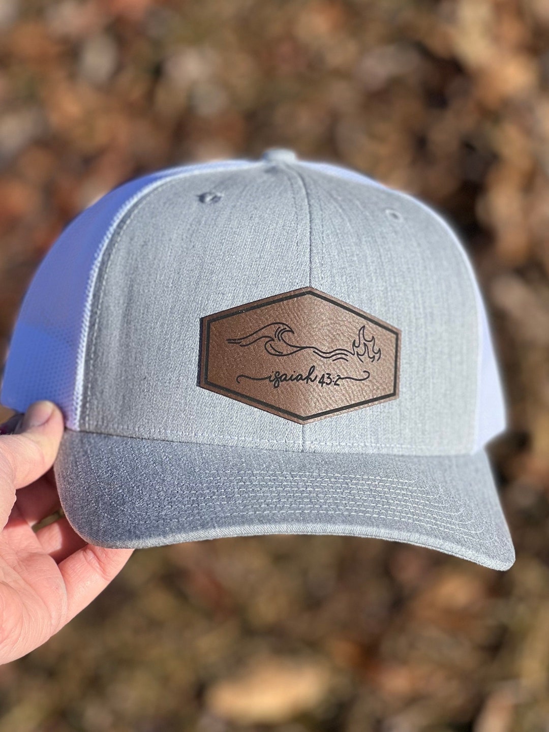 Bible Verse Hat, Isaiah 43 2, Inspirational Hats, Uplifting Apparel ...