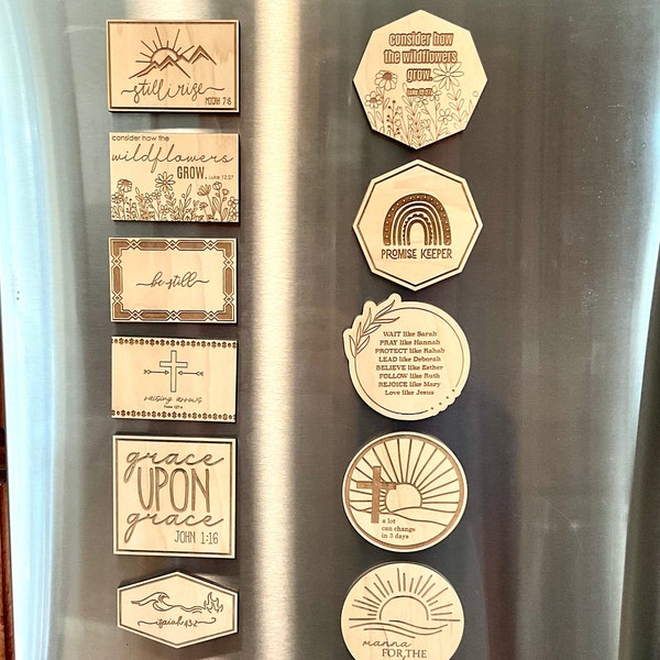 Bible Verse Magnets - Etsy