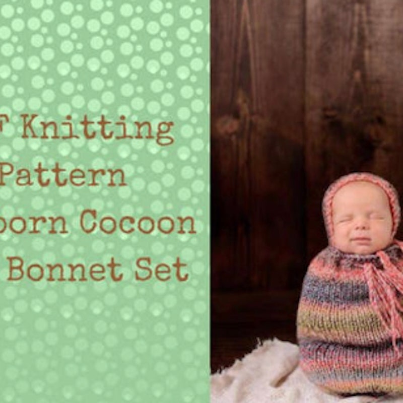 Knitted Baby Cocoon - Etsy