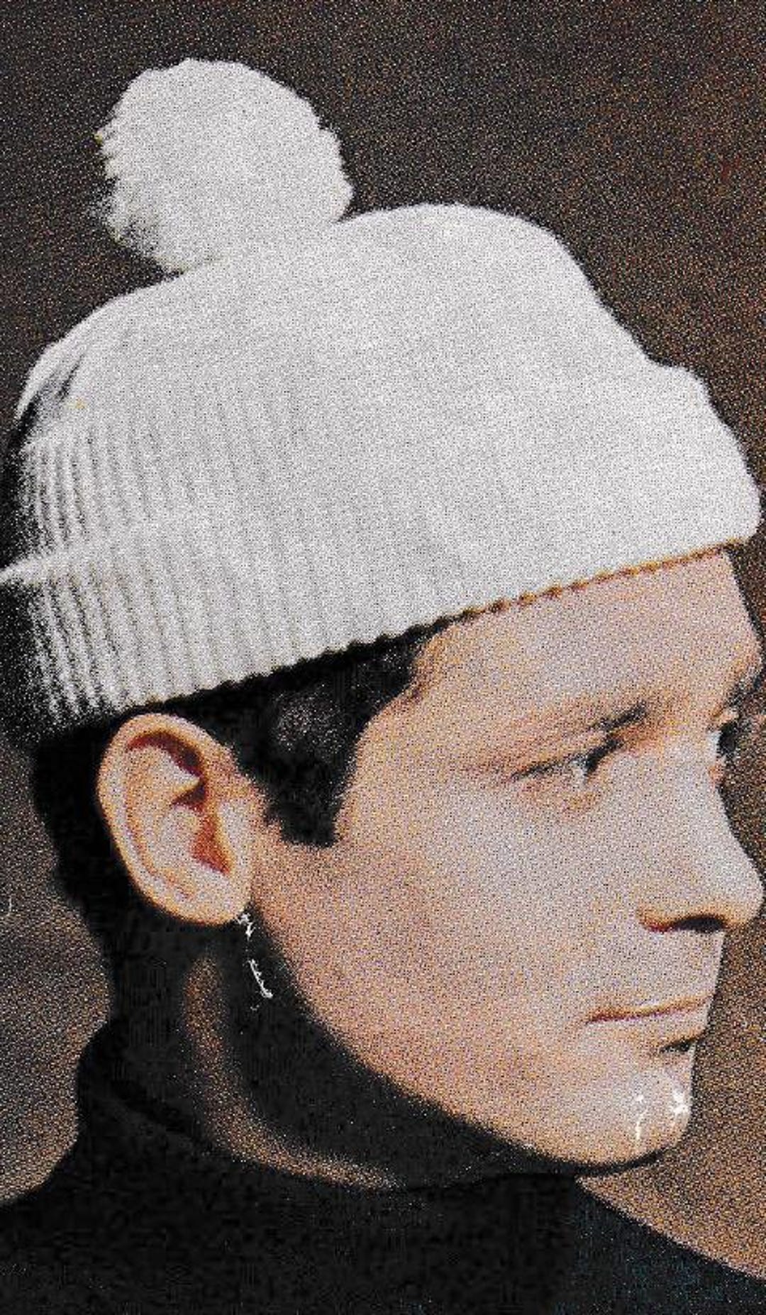 Vintage Knitting Pattern for Cool Retro Mens Beanie Hats, 1960s Adult ...