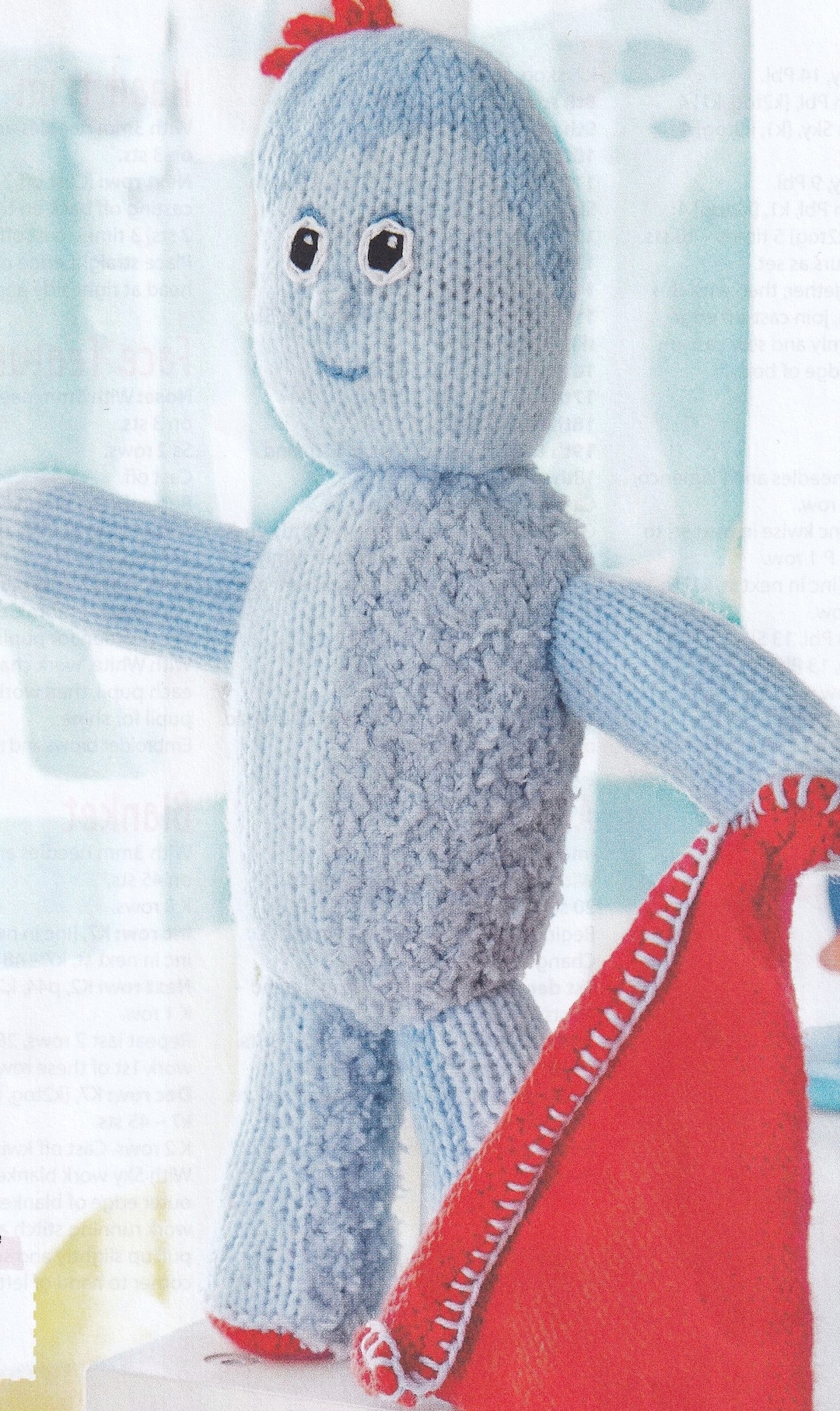 Knitting Pattern for Iggle Piggle Toy - Instant Download - Etsy