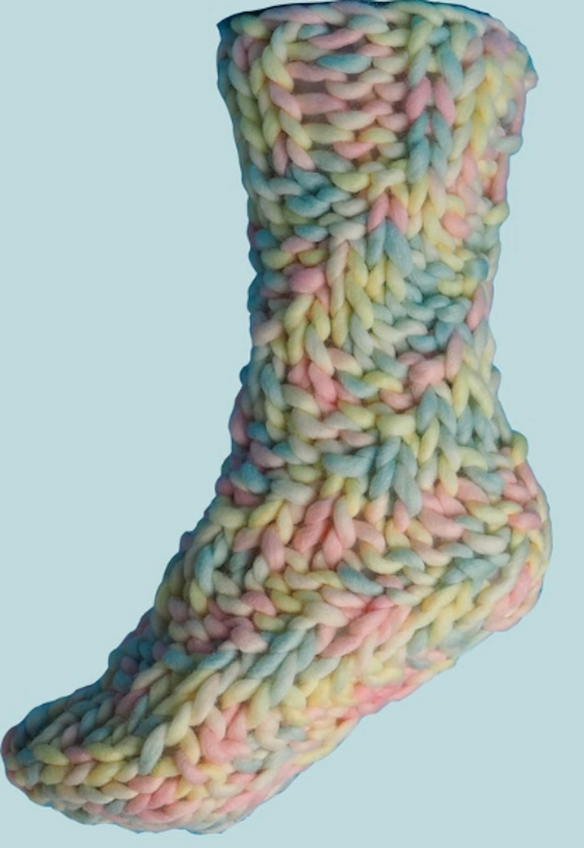 Easy Knit Super Chunky Socks Knitting Pattern Instant Download (Instant ...