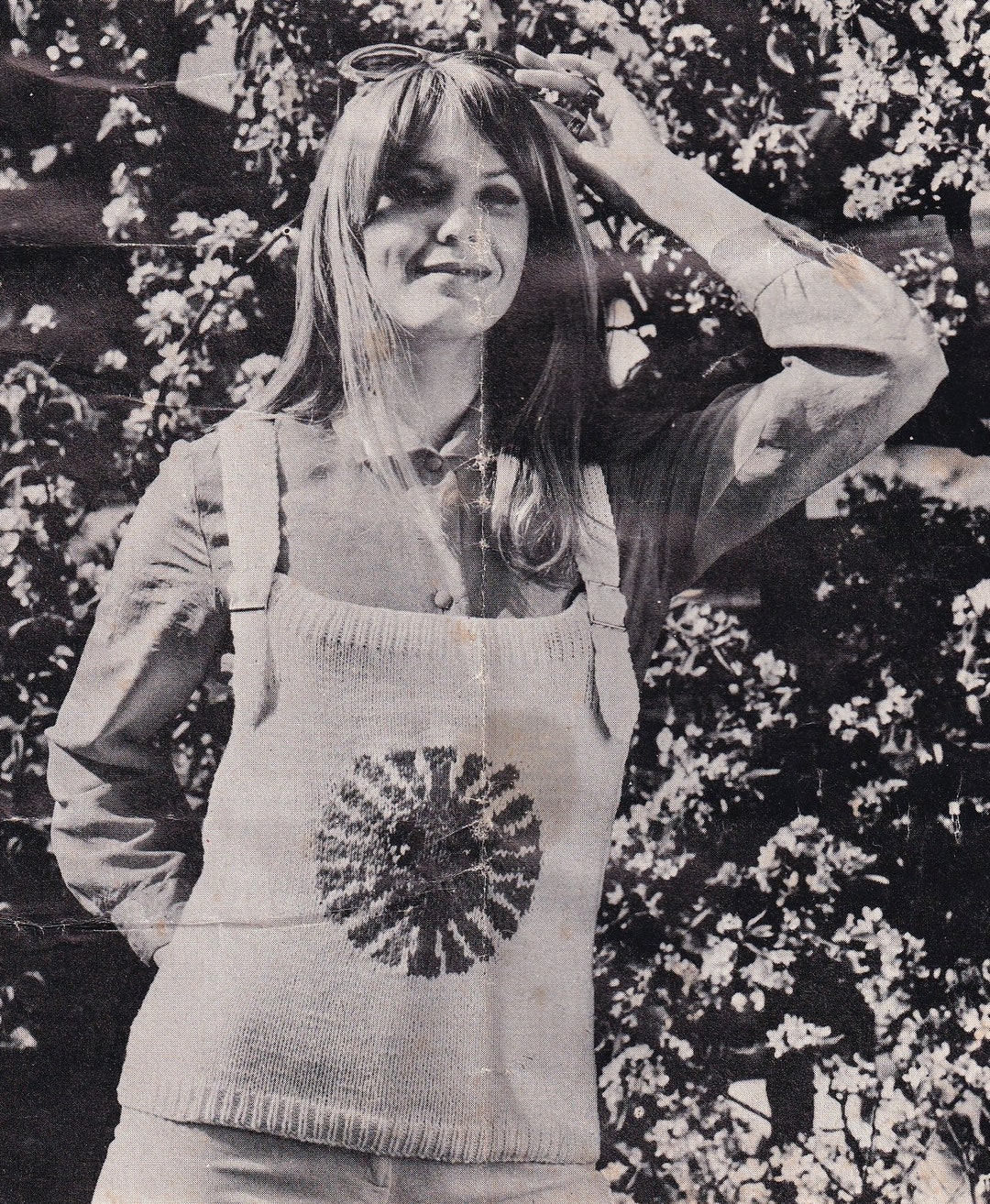 Vintage Astrology Knitting Pattern - 1970s Tank Top With All 12 ...
