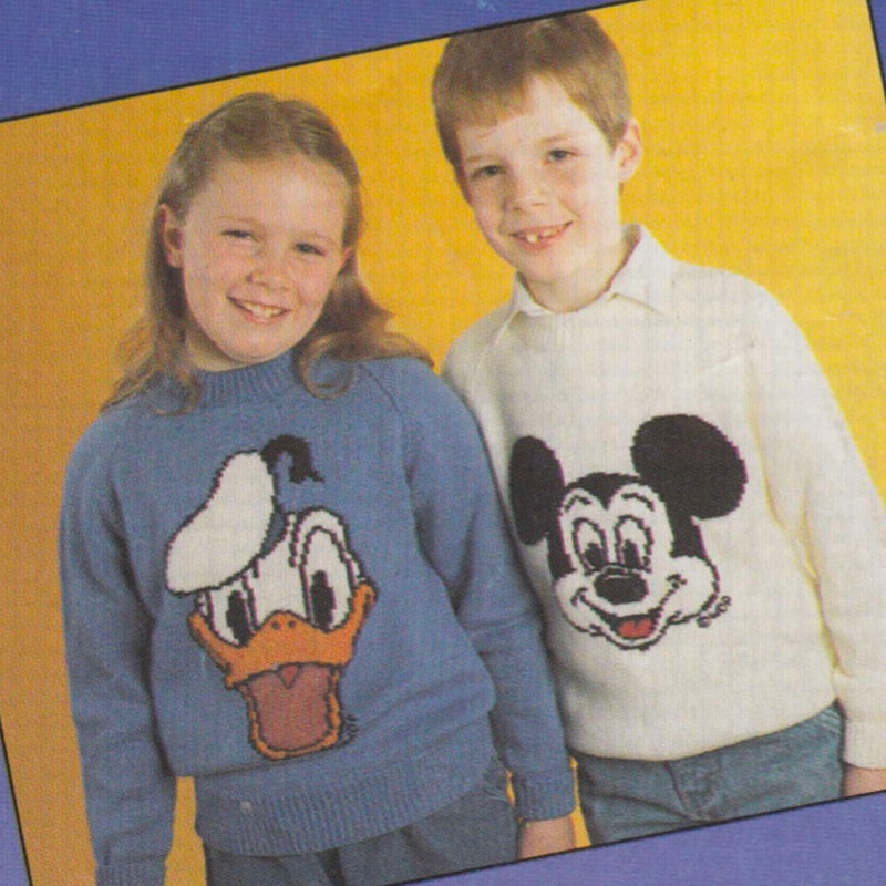 Mickey Mouse Sweater - Etsy