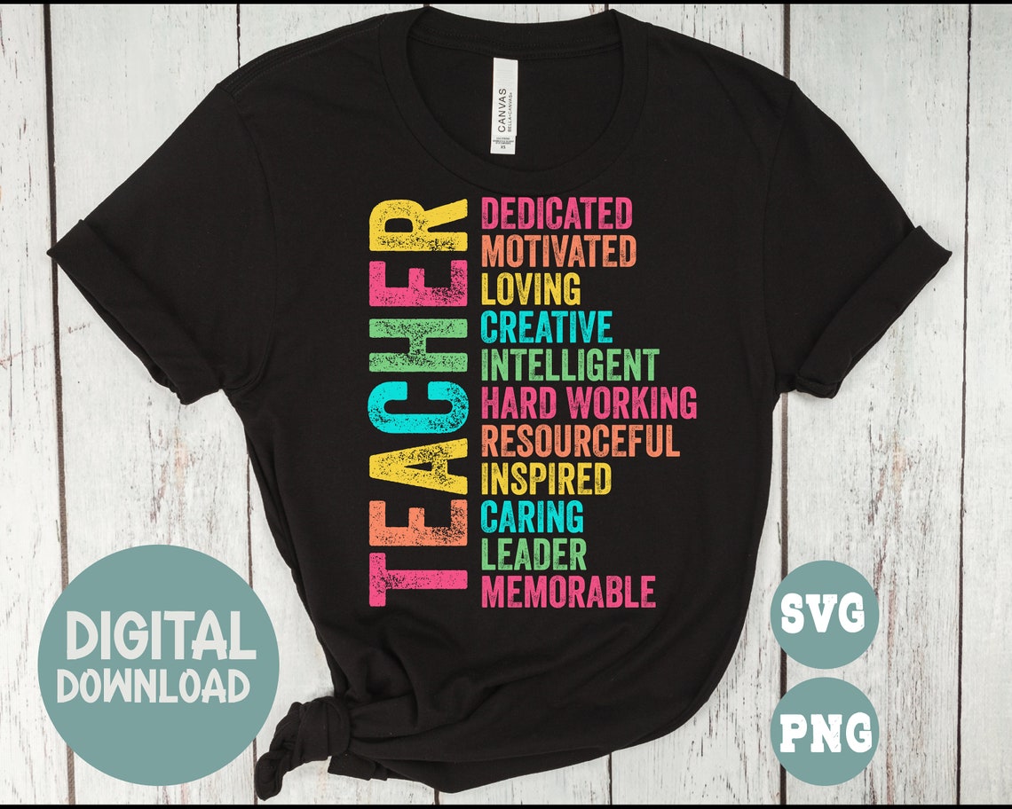 Back to School Teacher Svg Png, Teacher Svg, Teacher Appreciation Svg ...