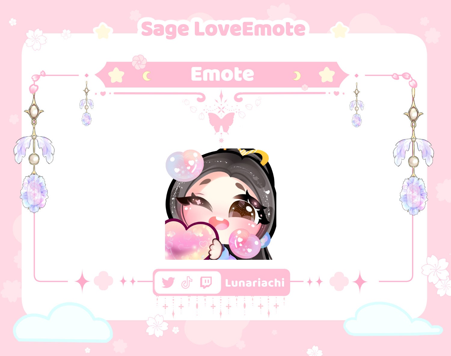 Valorant Cute Sage Love Emote | Twitch, Discord, Youtube - Etsy