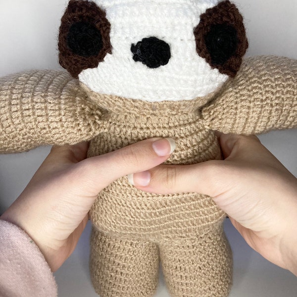 Crochet Sloth - Etsy UK