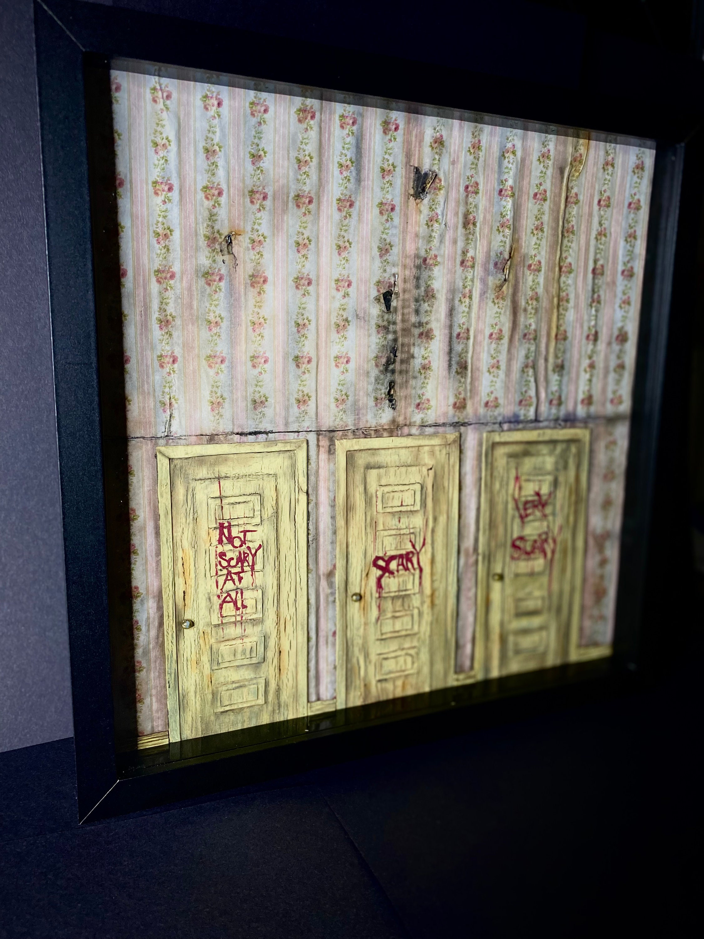 IT Diorama, IT Pennywise, Horror Diorama, Diorama Box, Box Frame ...