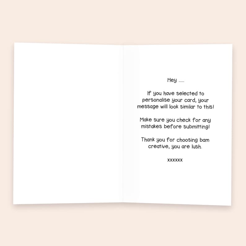 Happy Birthday to My Favourite Human Bean | Card | Cute | Funny ...