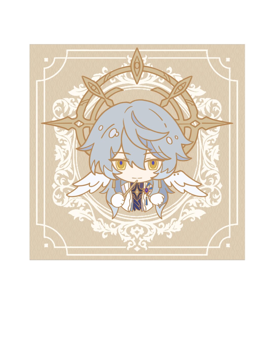 PO Chibi Sunday HSR Honkai Star Rail Enamel Pin - Etsy