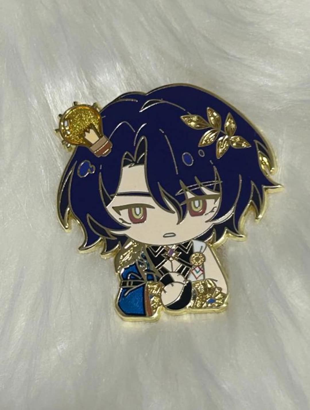 Chibi Dr.ratio HSR Honkai Star Rail Enamel Pin - Etsy