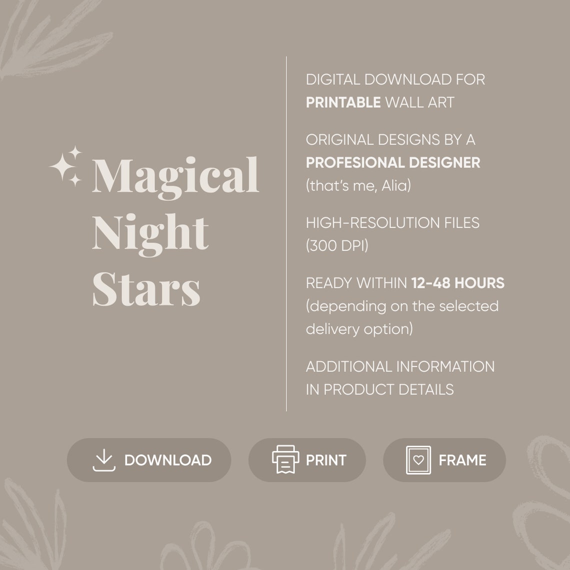 Digital Custom Star Map by Date, Printable Sky Chart, Anniversary Gift ...