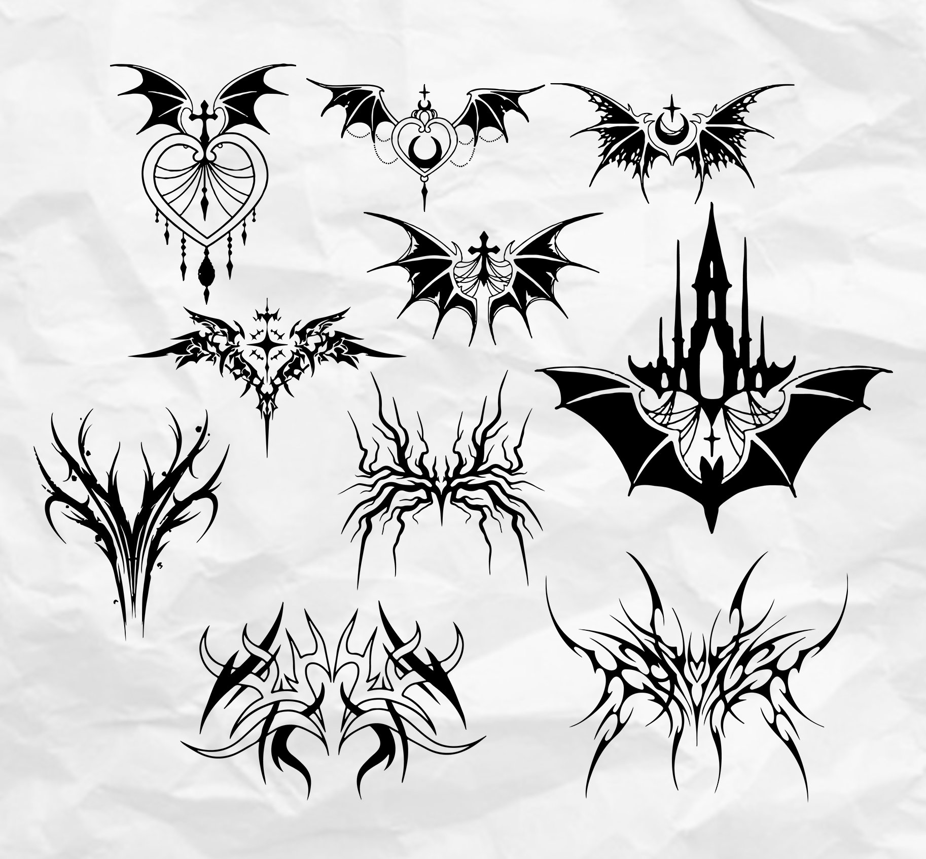 Gothic Girl Svg Png, Gothic Svg, Black Svg, Self SVG - JPEG - PNG ...