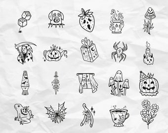 Halloween Ghost SVG Bundle Ghost PNG Bundle Ghost Clipart Halloween ...