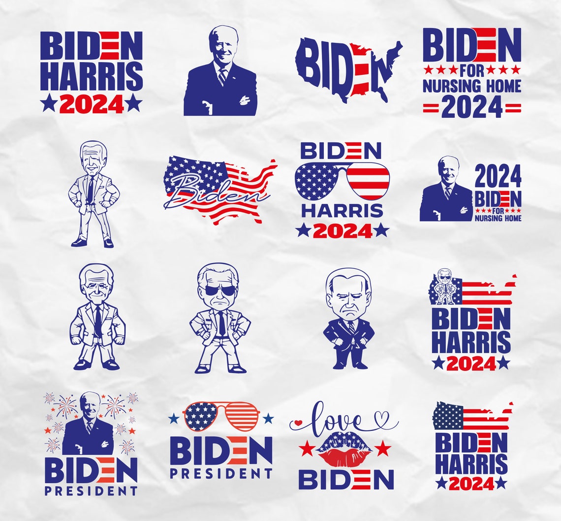 Joe Biden SVG PNG JPG Joe Biden Vector Joe Biden Silhouette Joe Biden ...