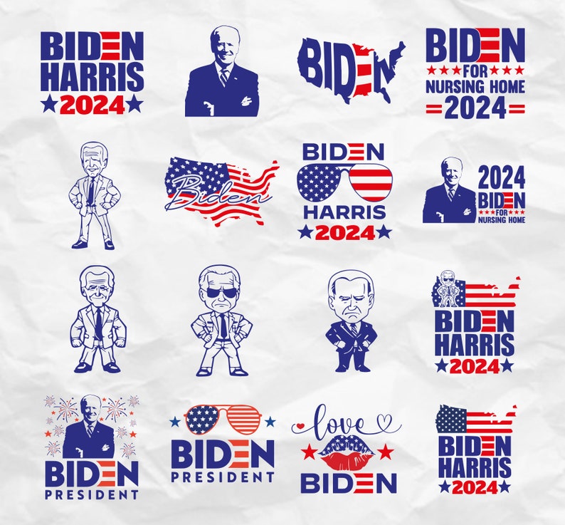 Joe Biden SVG PNG JPG Joe Biden Vector Joe Biden Silhouette Joe Biden ...