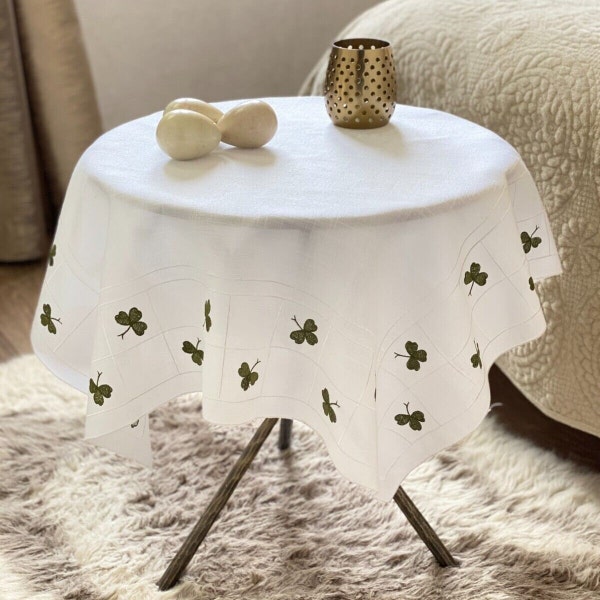 Irish Linen Tablecloth - Etsy