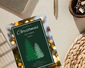 Classy Christmas Party Invitation - Etsy