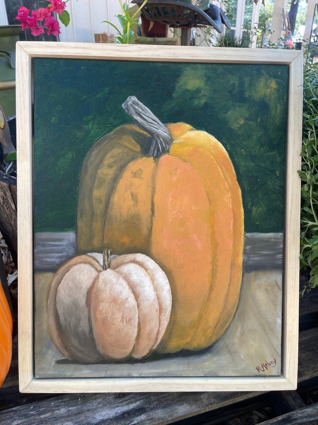 Van Gogh Pumpkins Still Life - Etsy