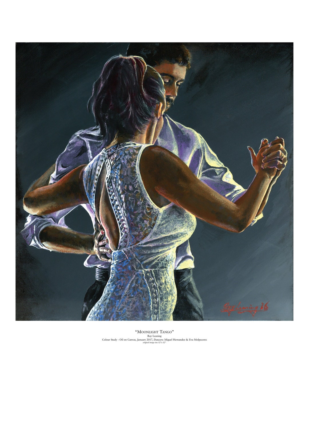Moonlight Tango. Signed Limited Edition Print From Original Oil ...