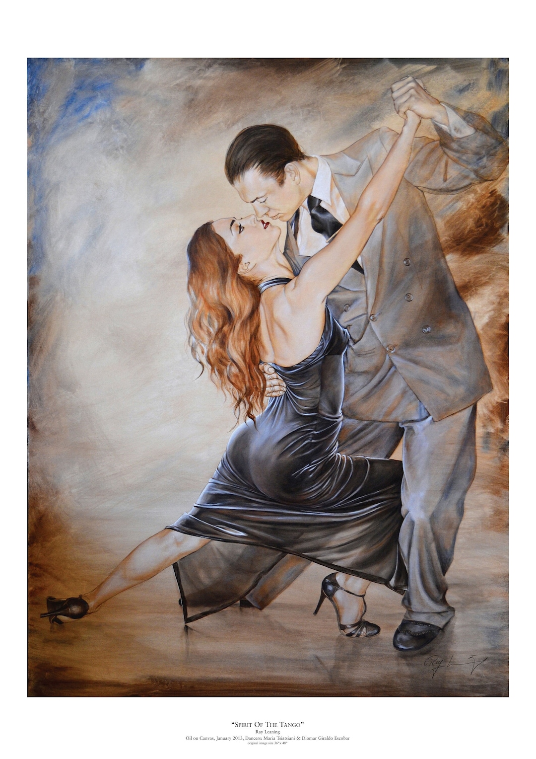 Spirit of the Tango - Maria & Giraldo. Signed Limited Edition Print ...
