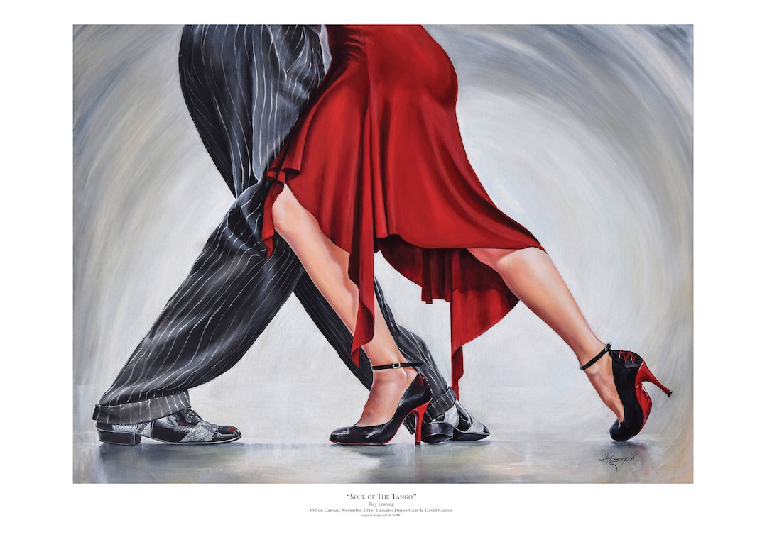 Tango Soul of the Tango, Limited Edition Print From Original Oil ...