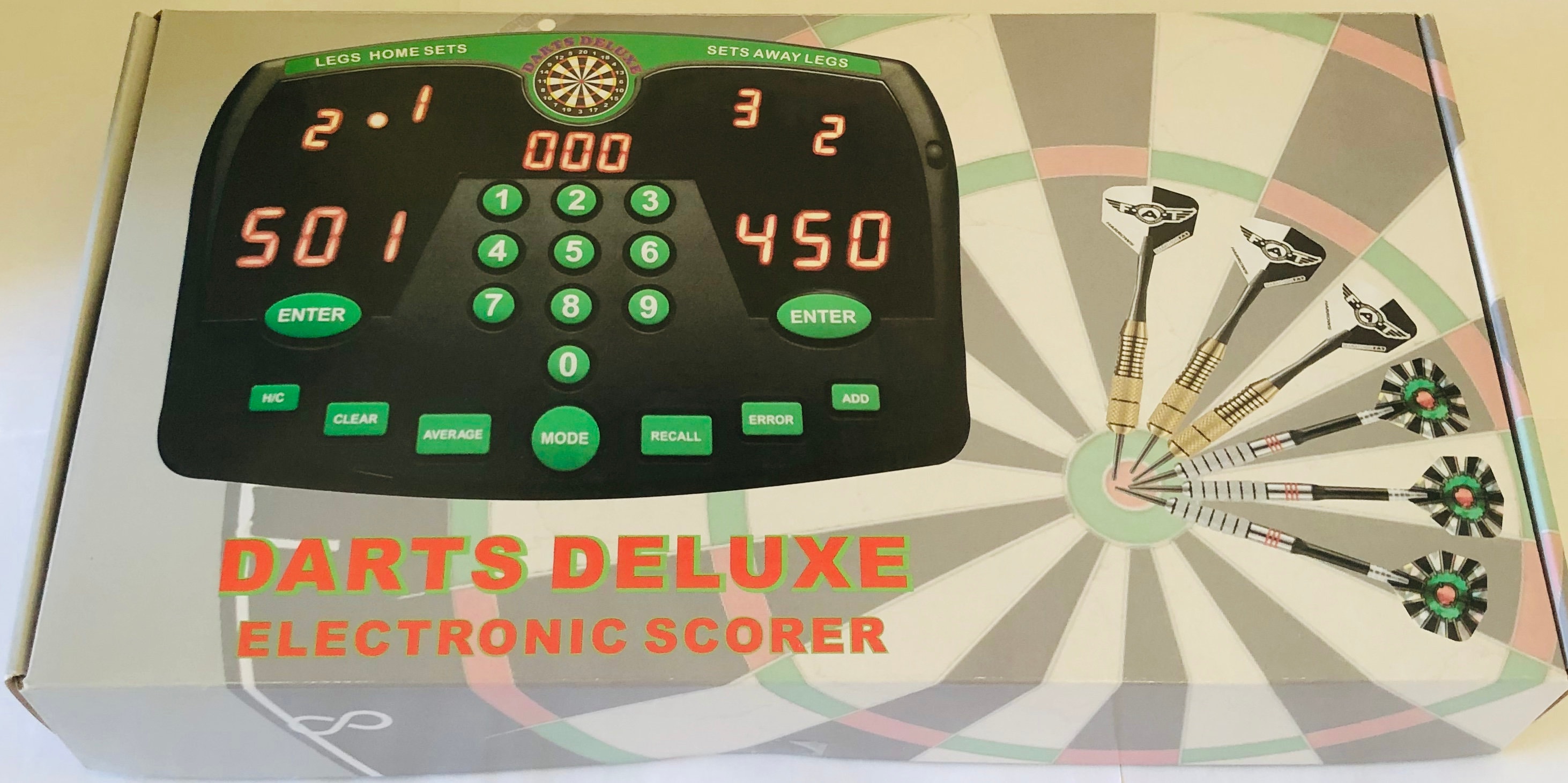 Darts Deluxe Electronic Darts Scorer Darts Scoreboard - Etsy UK